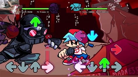 [fnf]vs Online Hank Accelerant Fxxked Diff Oldinput Clear But Both Side Youtube