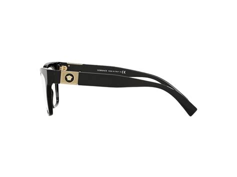 Buy Versace Eyeglass In Black Cat Eye Frame Sasom