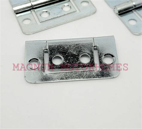 Lunar 40mm Flush Hinge Silver Pack Of 10 F27 Magnum Motorhomes