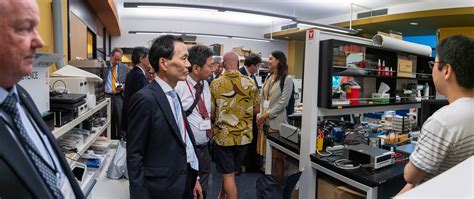 Lab Tours As Part Of Sweden Japan Program Sweden Japan Days Lab Tours Eliot Fried And