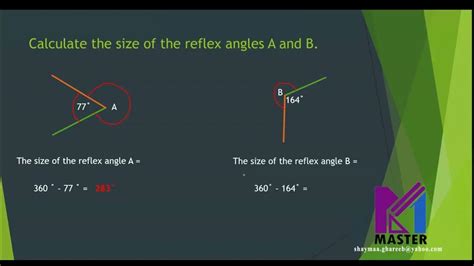 Reflex Angle Year 6 Checkpoint Youtube