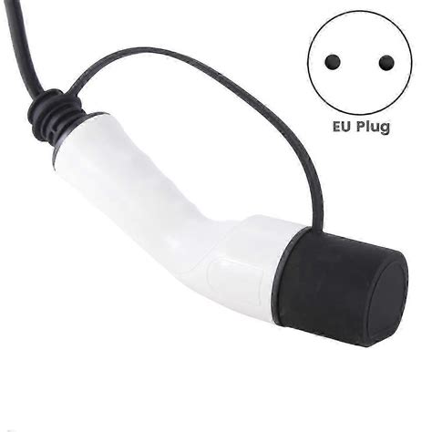 Ev Connector 16a Type 2 Male Plug To Schuko Socket Ev Charging Adapter For Ev Charging Station