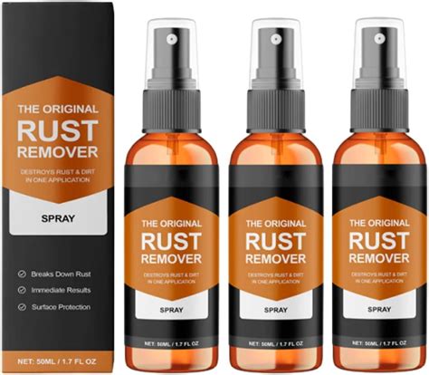 Rust Remover Spray For Metal Professional Grade Heavy Duty Rust