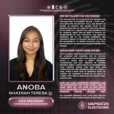 Uapsa Cit University Uapsa Cit University Chapter