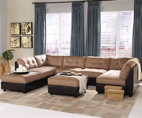 30 Ideas Of Elevate Your Living Space Black Leather Sectionals With