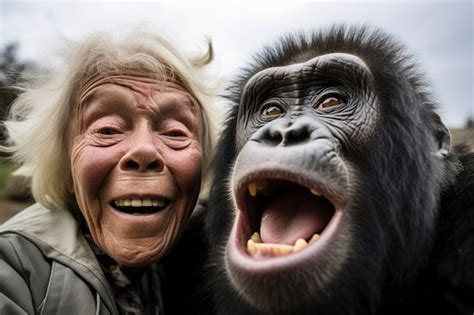 Candid Moment With Monkey Images Free Download On Freepik
