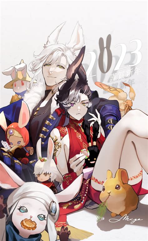 Warrior Of Light Loporrit Lyna Spriggan And Namingway Final