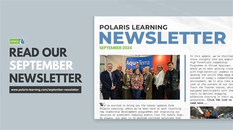 september newsletter polaris learning