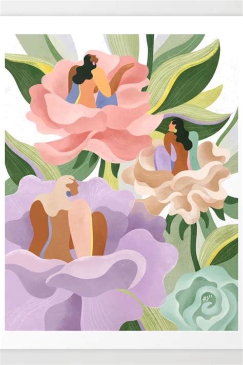 Growing Together Art Print By Maggie Stephenson Society6