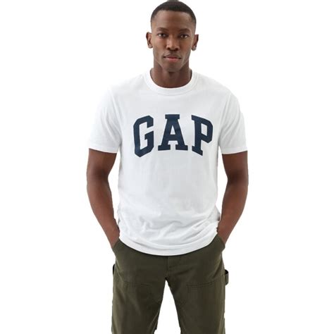 Gap Basic Logo Mens T Shirt White