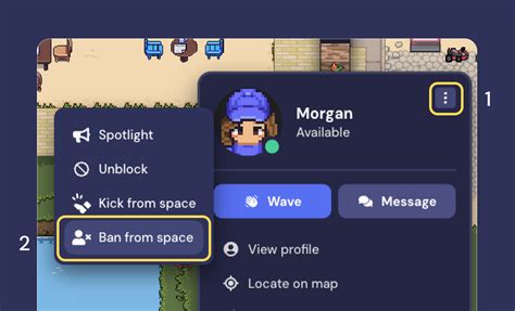 Moderation Tools Mute Block Kick Ban Users Gather