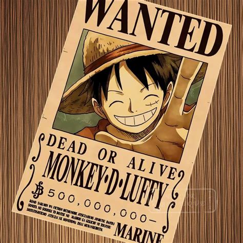 Luffy Wanted Poster Wallpapers Top Free Luffy Wanted Poster