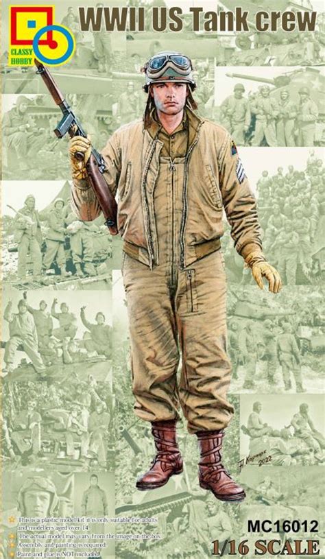 Wwii Us Tank Crew 116 Classy Hobby