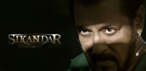 Sikandar teaser poster- Salman Khan look-no Rashmika Mandanna