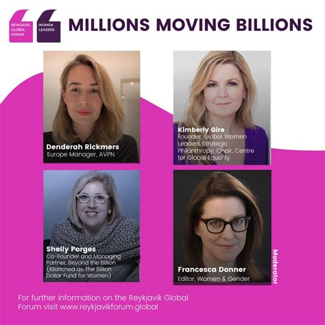 Francesca Donner On Linkedin At The Reykjavík Global Forum Women