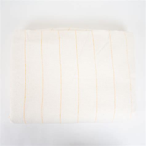 Ecru Monks Style Tufting Fabric Accessories