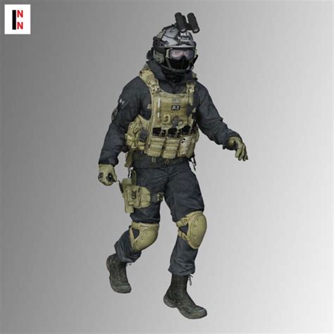 Cod Mil Sims Outfit For Genesis 8 Male Free High Quality Models
