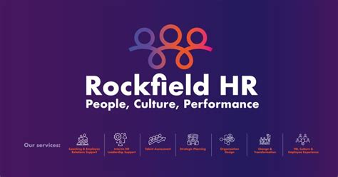I Am Very Excited To Launch My New Venture Rockfield Hr Offering A Wide Range Of People Culture