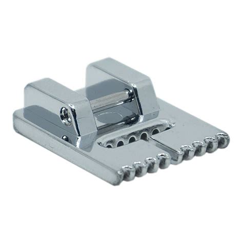 Singer Pin Tuck Snap On Presser Foot Silver