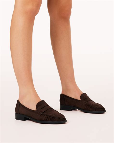 Zaccai Dark Cacao Suede Billini