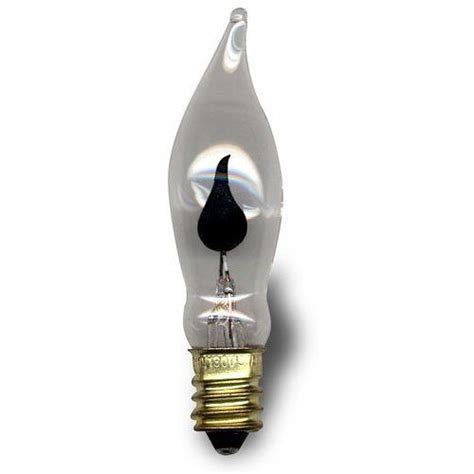Flicker Flame Light Bulb Dances With A Flickering Orange Glow Pkg10