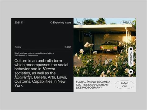 Blog Concept By Irakli Nadirashvili On Dribbble Webpage Design Design Layout Design