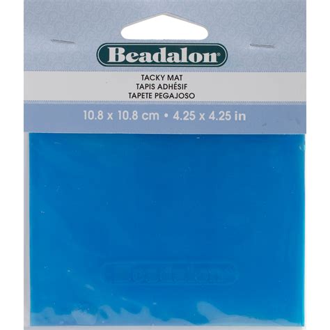 Beadalon Tacky Bead Mat 4 25x4 25 Michaels