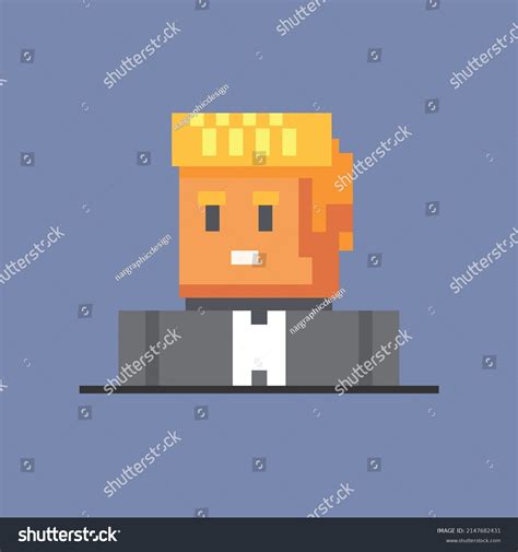 8 Bit Charachter Man Illustration Retro Stock Vector Royalty Free 2147682431 Shutterstock