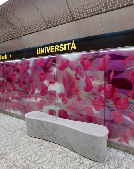 University Of Naples Metro Station By Karim Rashid Dezeen
