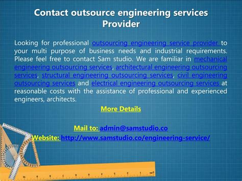 Ppt Outsource Engineering Services Engineering Consulting Services