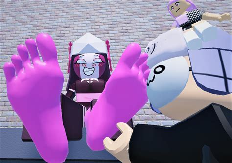 Sarvente Gets Her Roblox Feet Tickled By Miaroblox On Deviantart