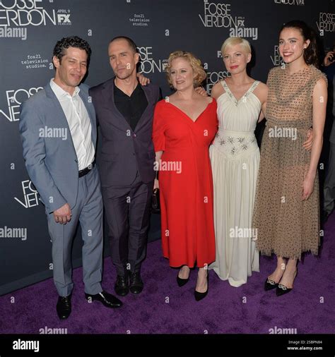 Thomas Kail Sam Rockwell Nicole Fosse Michelle Williams And Margaret