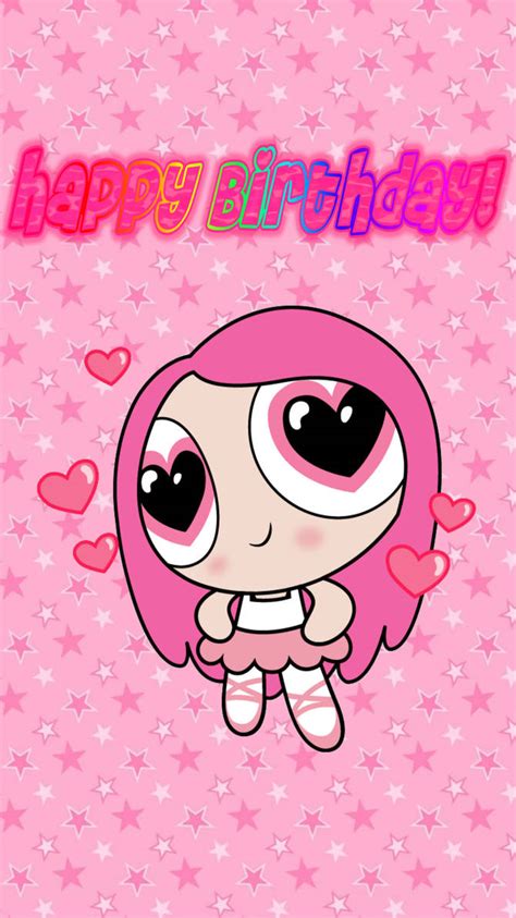 My Ppg Birthday Mobile Wallpaper 1 By Princessvalentinex On Deviantart