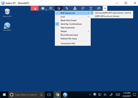 Remote Desktop Windows