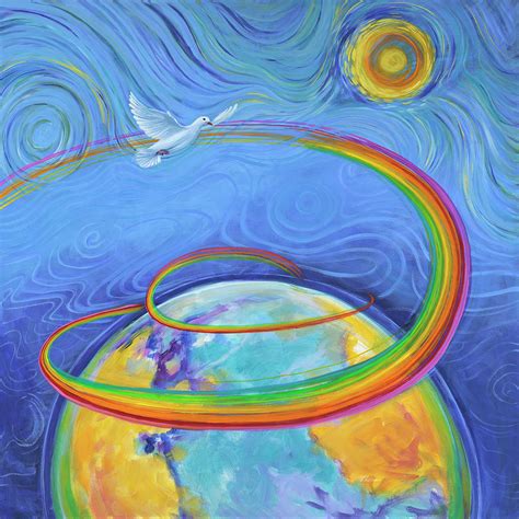 World Peace Paintings Youth Paint 100 Peace Hopes In Meaningful Images