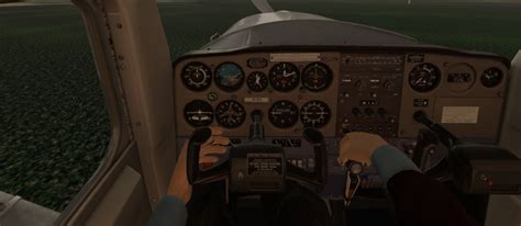 Just Flight C152 Pilot In The Cockpit Still Visible C152 X Plane