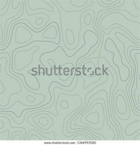 Contour Lines Seamless Design Bizarre Tileable Stock Vector Royalty Free 1366993580 Shutterstock