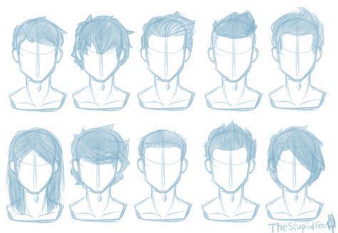25 Male Hair Drawing Reference Ideas Men Drawing Hairstyles Draw