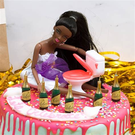 Drunk Doll Cake Topper Uk