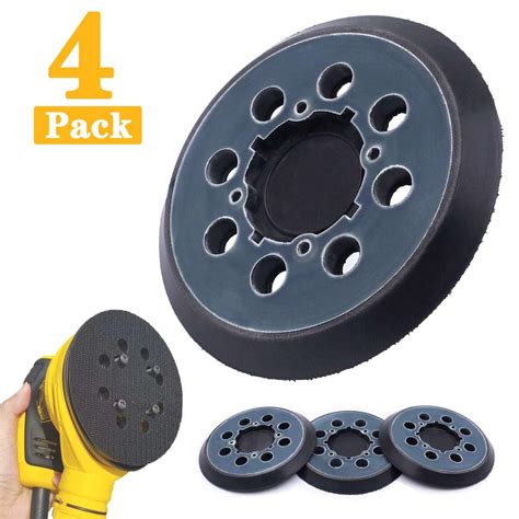 5 Inch 125mm 8 Holes Replacement Hook And Loop Sanding Backing Pads