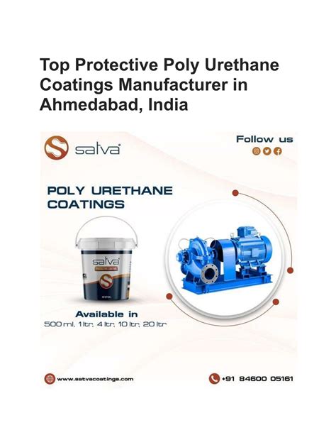 Ppt Top Protective Poly Urethane Coatings Manufacturer In Ahmedabad