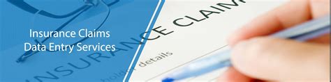 Insurance Claims Data Entry Services Company In India