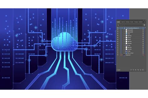 Cloud Computing Architecture Illustrations Illustrations Ft Cloud