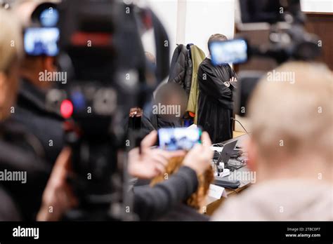 06 December 2023 Bavaria Nuremberg Surrounded By Cell Phones And