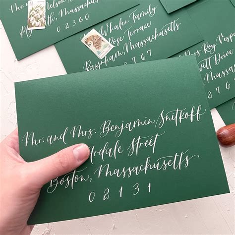 Calligraphy For Wedding Envelopes Wedding Invitations Addressing