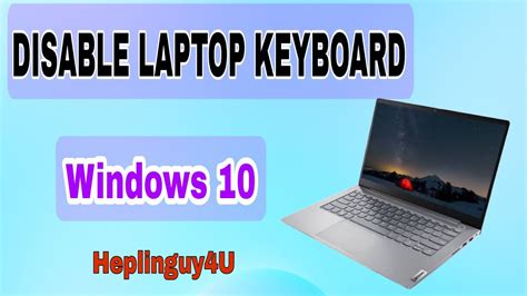 Laptop Disable Internal Keyboard At Heather Richards Blog