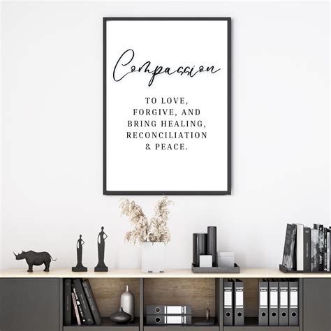 Compassion Definition Printable Wall Art Home And Office Decor