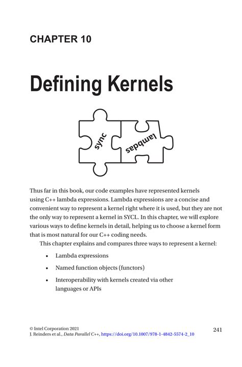 pdf defining kernels