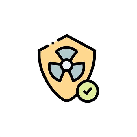 Radiation Protection Icon Illustration 53351885 Vector Art At Vecteezy