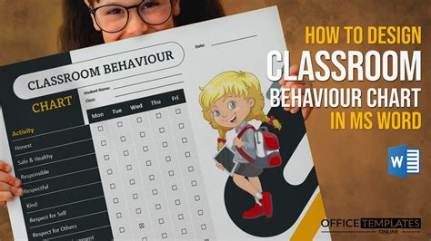How To Design A Classroom Behaviour Chart Design In Ms Word Reward